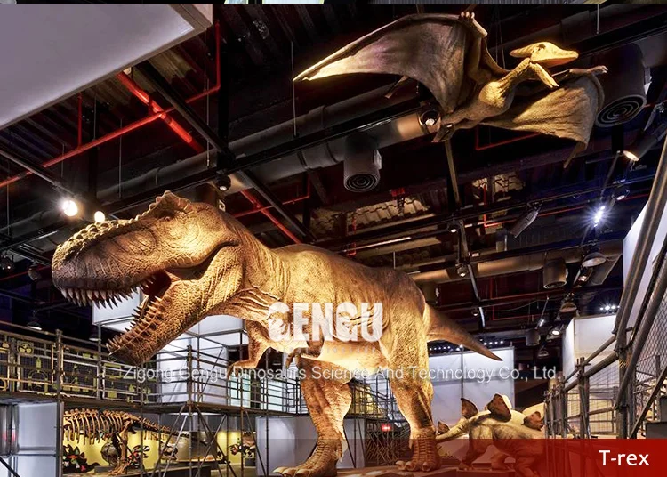 Indoor Animated Bionic Dinosaur Replica Model - Gengu Dinosaurs