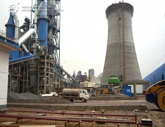 Dry Method Process Cement Clinker Production Line Plant