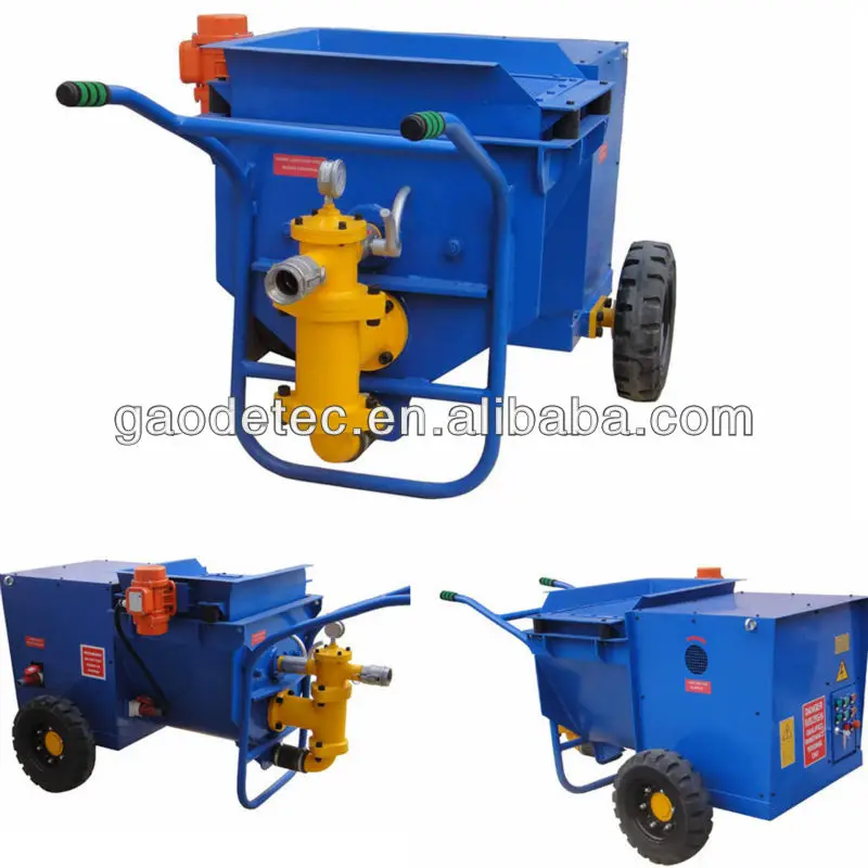 Ce Approved New Style Gmp50/40 Single Piston Cement Mortar Pump - Buy ...