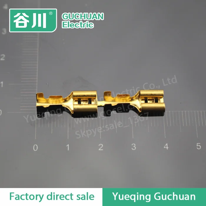 Spring Terminal Connector,Female Terminal Reel,6.3mm Terminal Wire ...