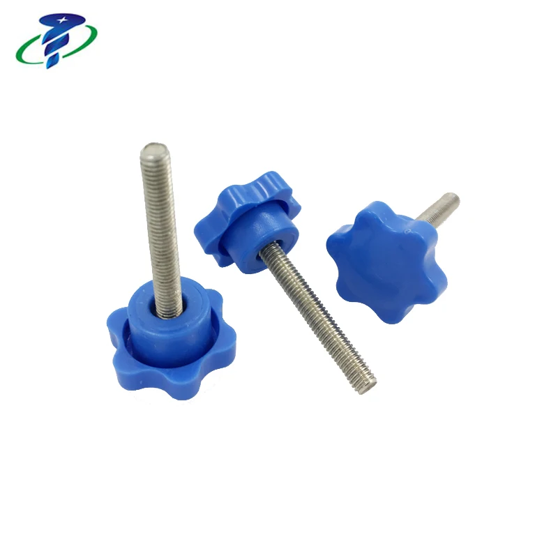 M4 M5 M6 Knob Screw Plastic Head Knob Screws - Buy Knob Screw,Plastic ...