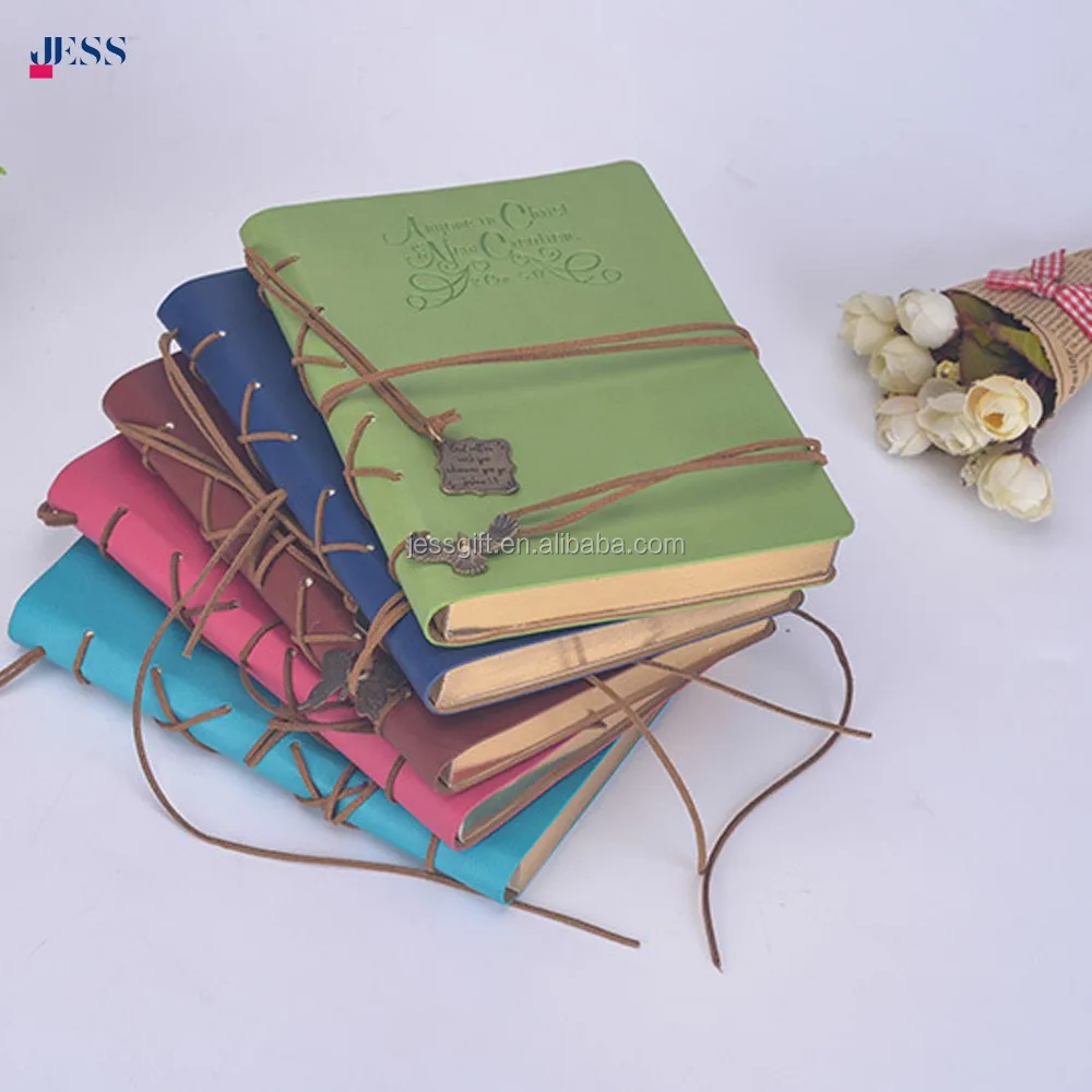 New Arrival PU Leather Notebook Notepad with Elastic Rope| Alibaba.com