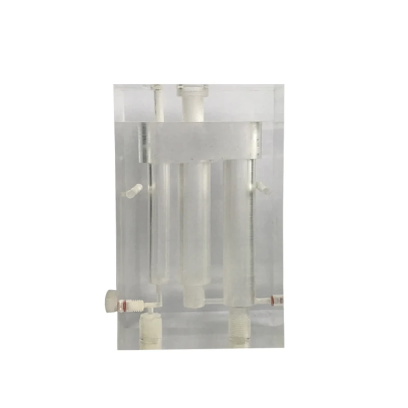 Acrylic Flow Chamber for Electrode Installation - Nobotech