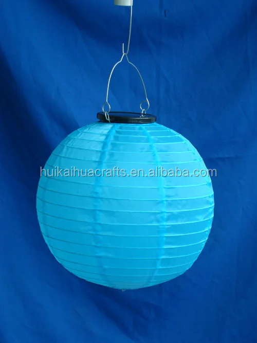 Cheap Led Rechargeable Lampion Fabric Chinese Nylon Solar Lanterns ...