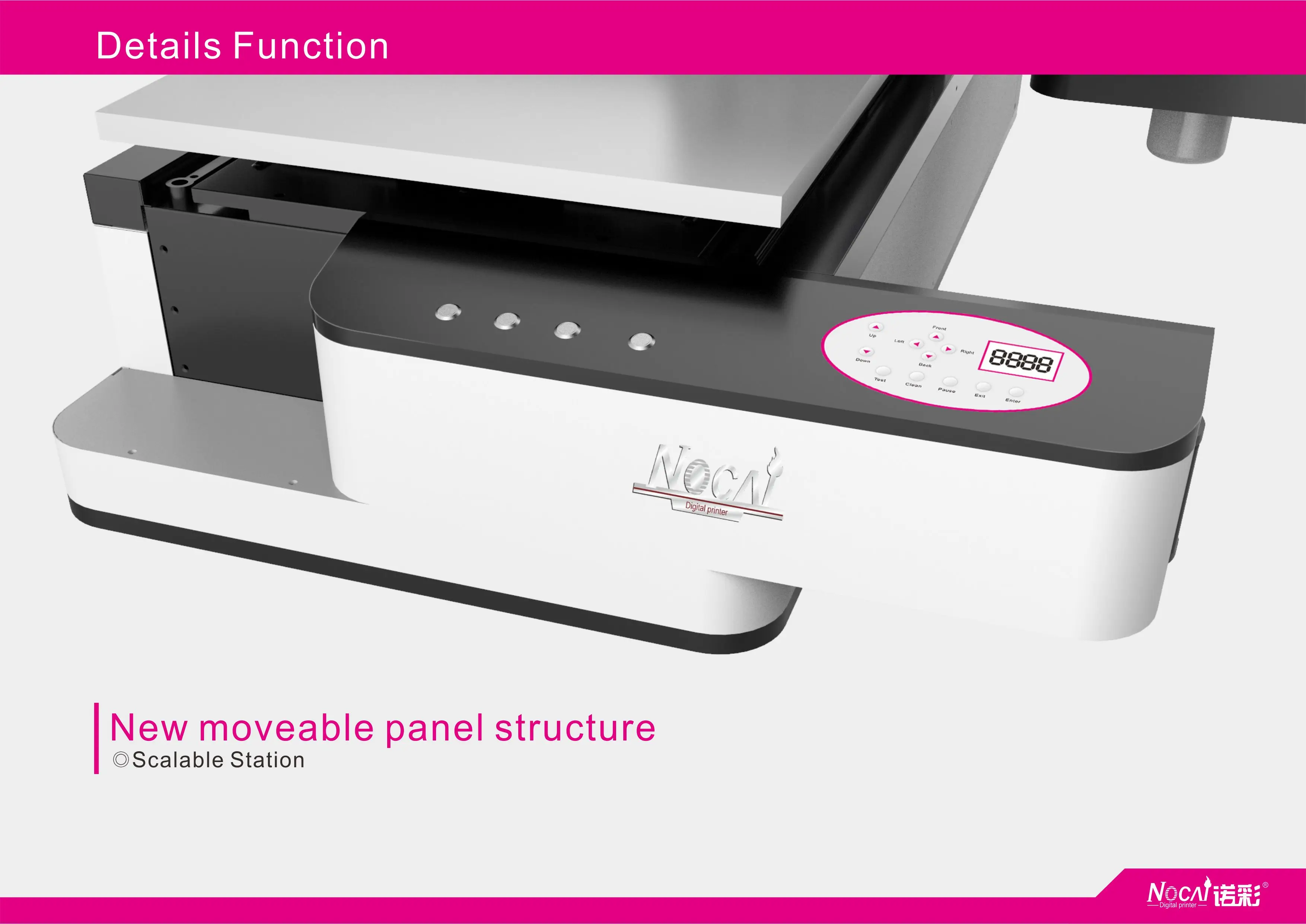 Nocai High Quality And Nice Outlook Design A1 Format Uv Digital Printer ...
