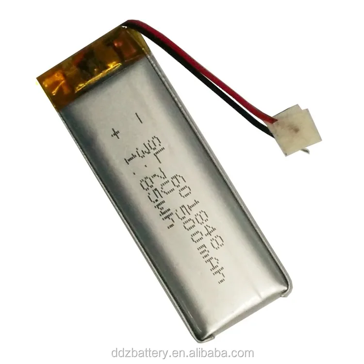 3.7v 601848 500mah 1.85wh Consumer Li-ion Battery - Buy 3.7v Consumer ...
