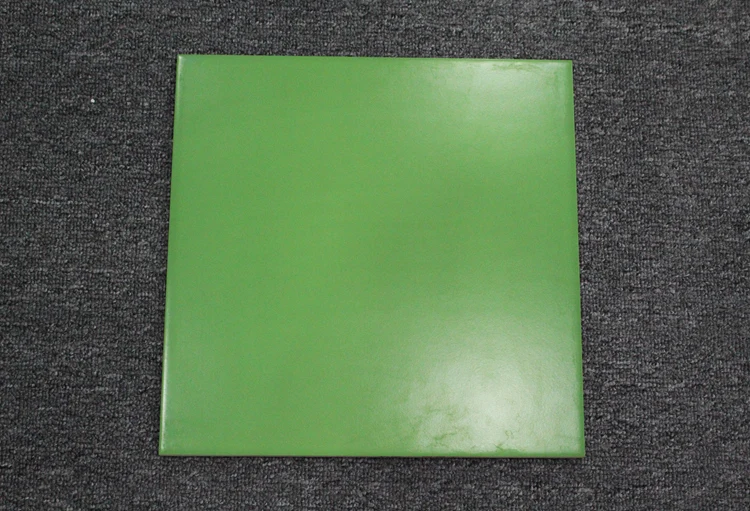 Green Porcelain Tile: Modern, Polished, and Square