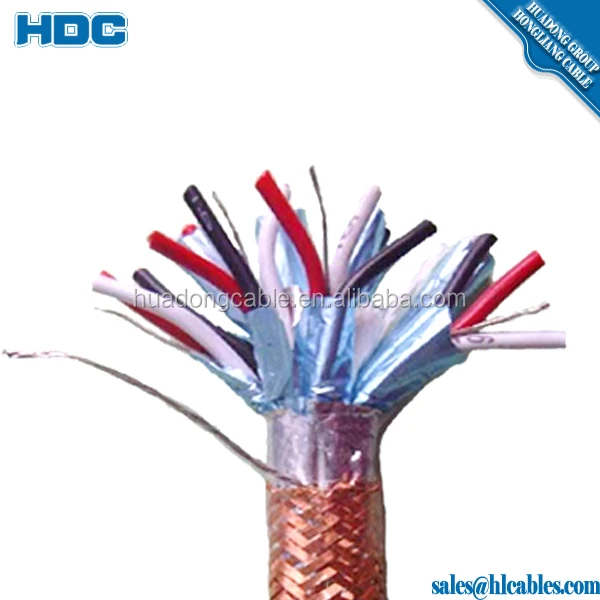 Metal Shield Instrument Cable 16 X 2 X 0.75 Mm Twisted Pairs Instrument ...
