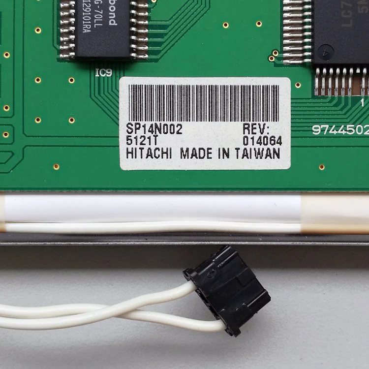FSTN Type 240x128 HITACHI 20 Pins 5.1 Inch LCD Display SP14N002