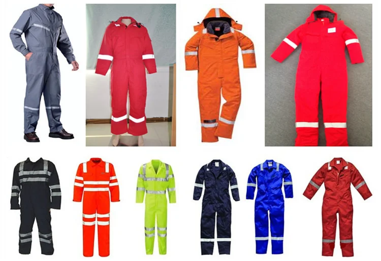 Reflective Stripe Safety Red Overall Workwear Coveralls - Buy Overall ...