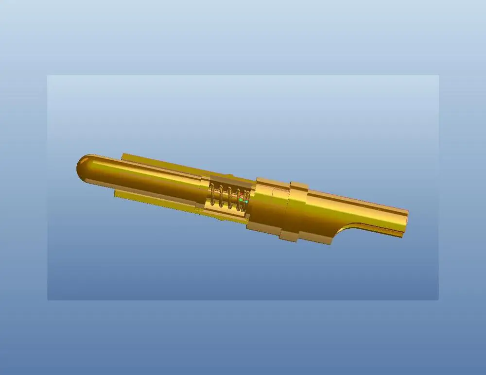 Battery Contact Pin Spring Pins Gold Plated Pin - Buy Spring Pins ...