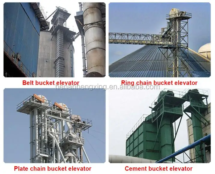 Cement Plant Lifting Bucket Elevator - Buy Cement Bucket Elevator ...