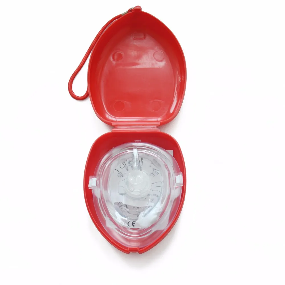 Cpr Mask With One Way Valve In Pp Hard Box Cpr Barrier For Red Cross ...