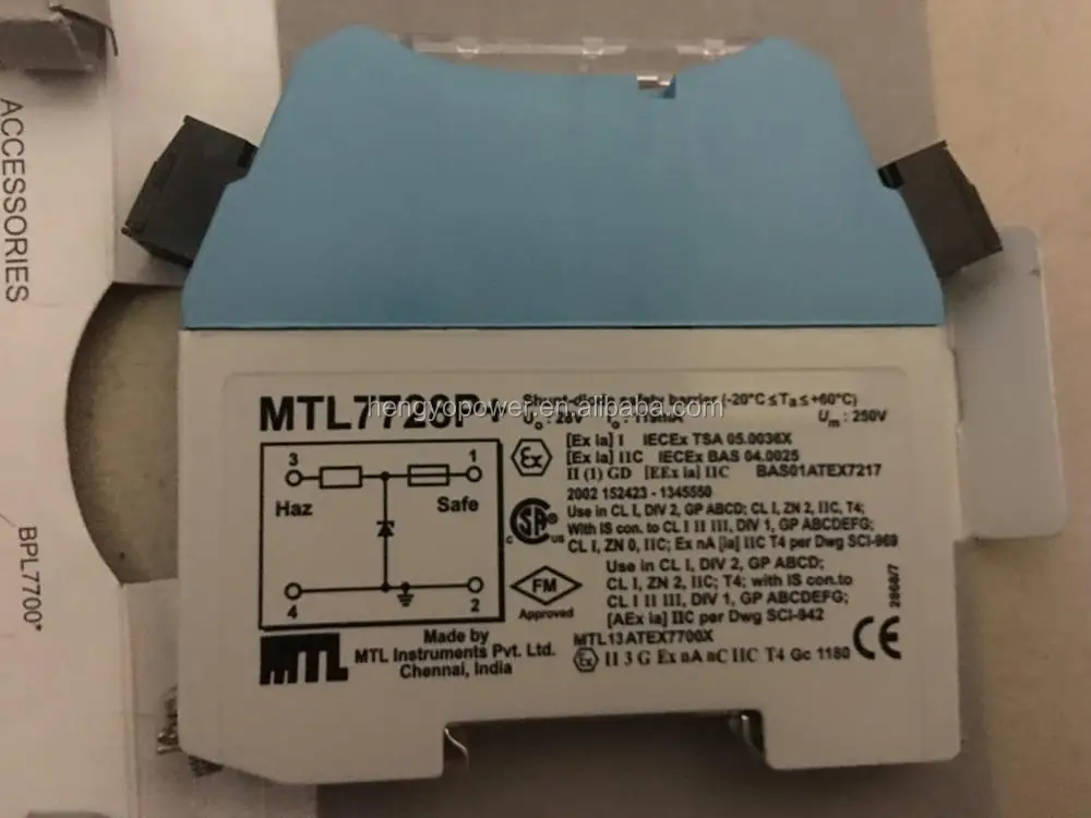 Mtl Din-rail Mounting Safety Barriers Mtl7728p+ - Buy Intrinsic Safety ...