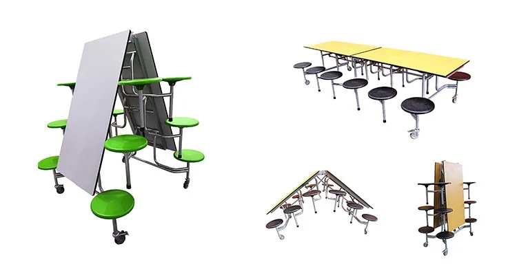 Folding Cafeteria Table - Ideal for School & Commercial Use