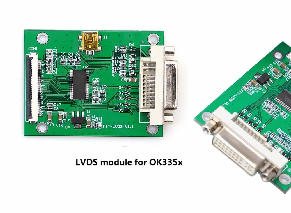 Lvds Module For 7 Inch Lvds Touch Screen For Forlinx Ok335xd Ok335xs ...