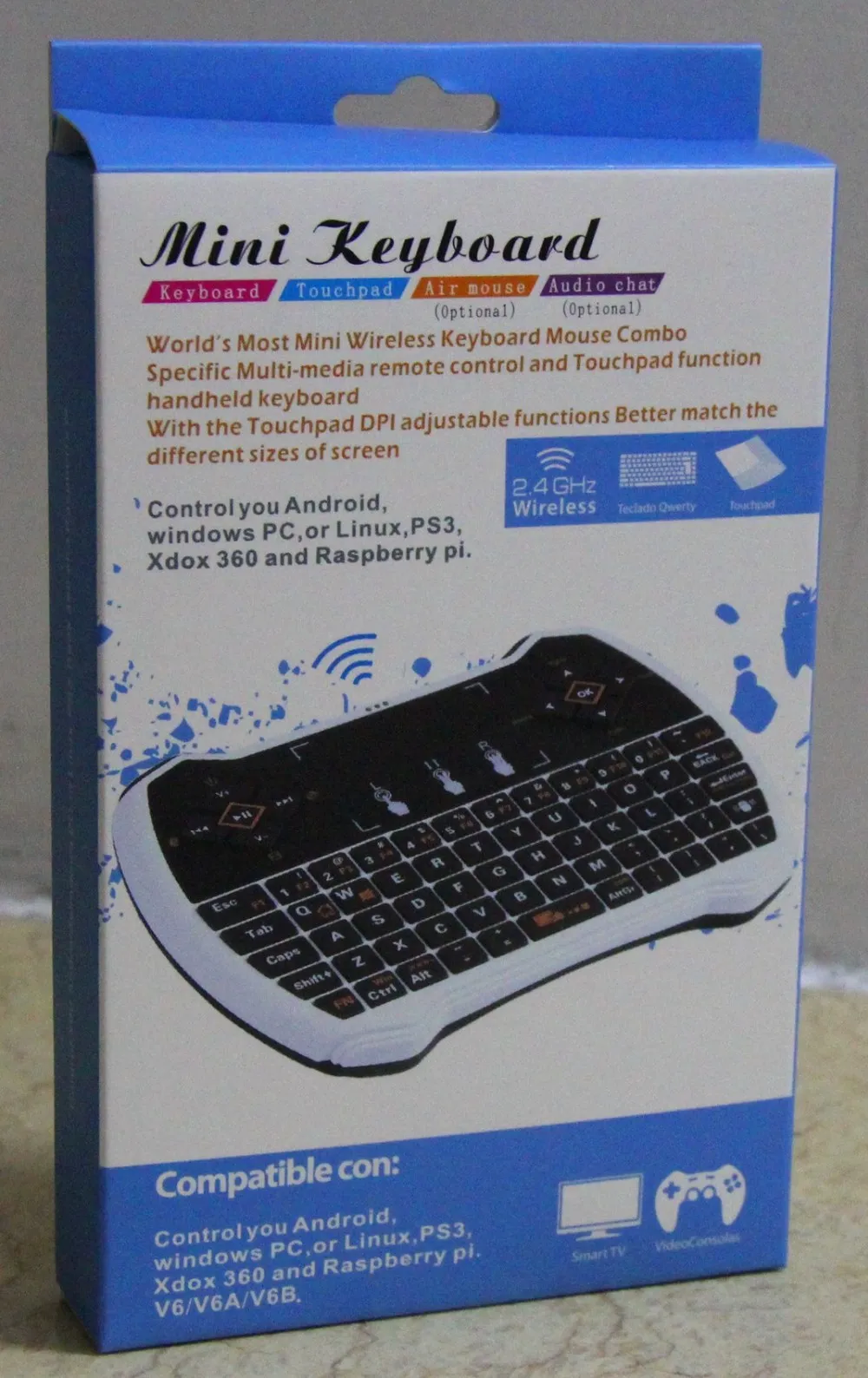 Factory Directly Supply Mini Wireless Keyboard For Panasonic Viera ...