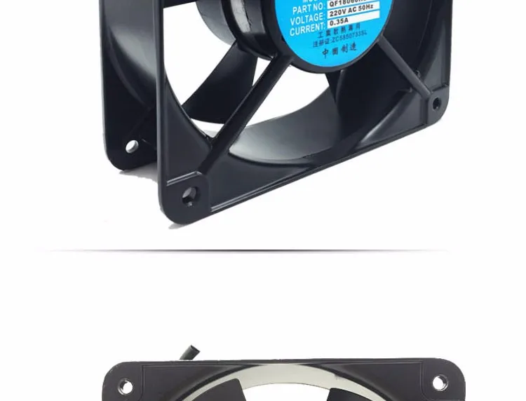 220v Ac Small Heat Resistant Fan 18060 Ac Cooling Fan Exhaust Fan 180mm ...