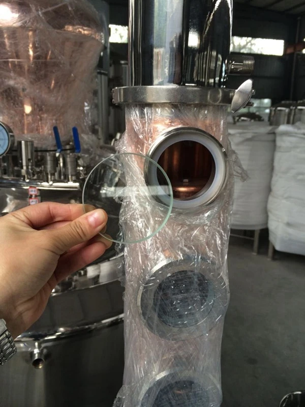 8 Column Plates Reflux Column Still With Milk Can Boiler Rum &whiskey ...