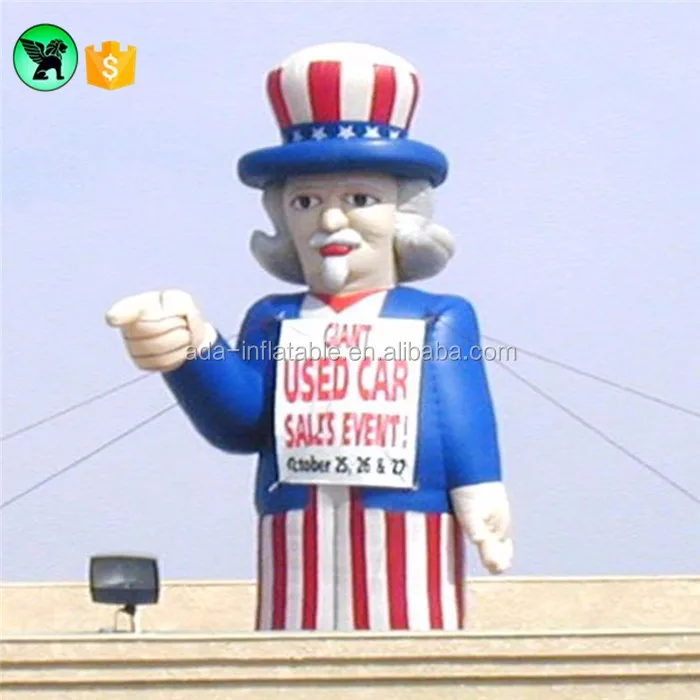 Lovely Inflatable Cartoon Model Giant Inflatable Uncle Sam Customized ...