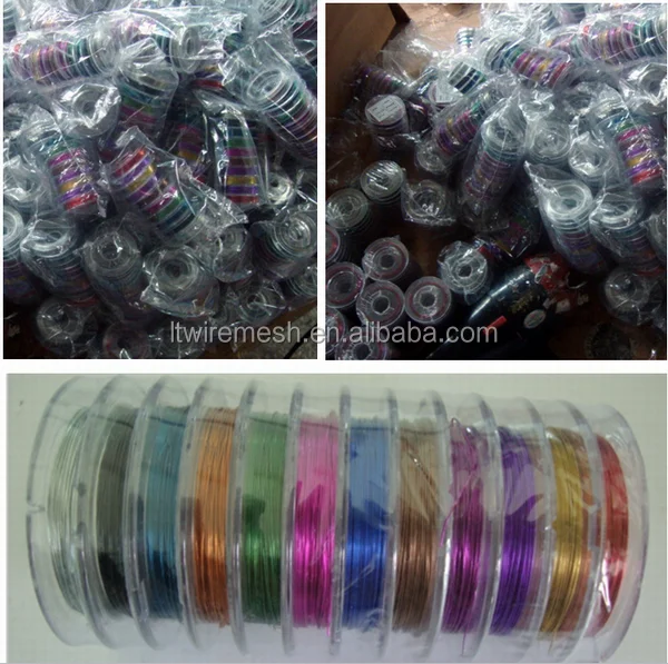 Decorative Flexible Beading Silver Coated Craft Wire For Sale - Buy ...