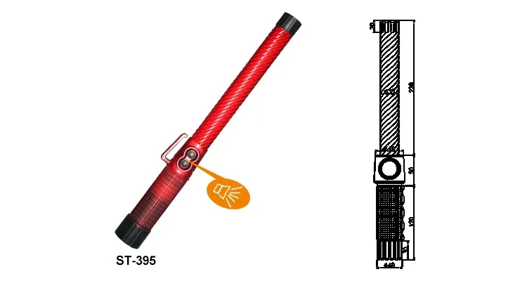 Flashing Marshalling Sticks - Safe Aircraft Control Tools