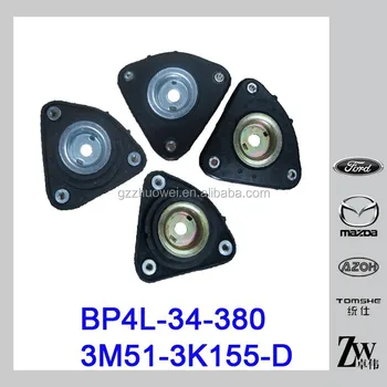 Rubber Front Shock Absorber Top Mount For Mazda 3 Bk Bp4l-34-380 3m51 ...