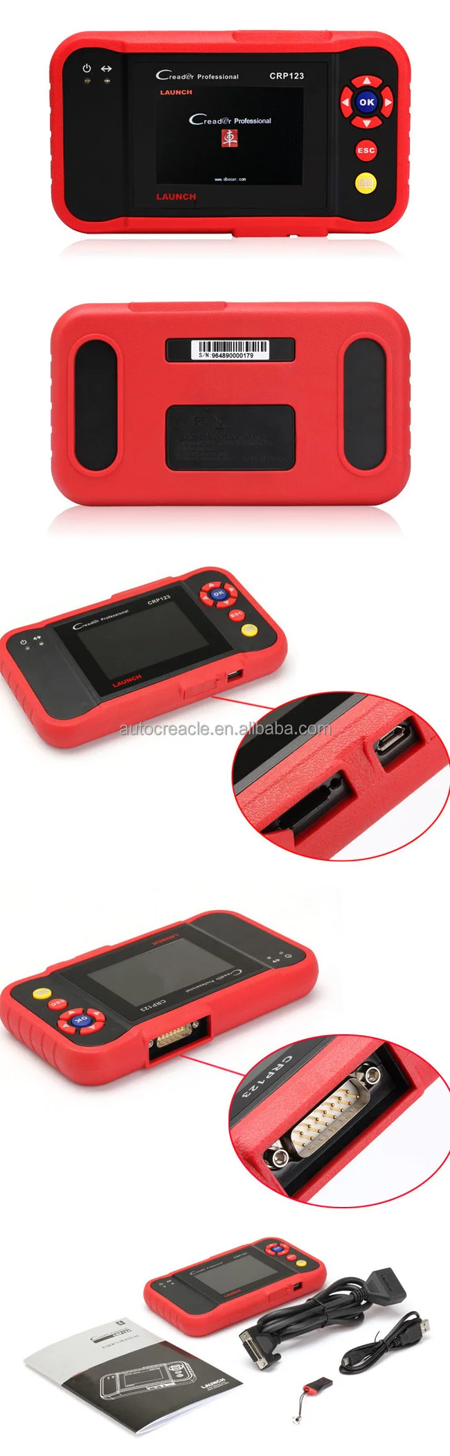 Launch CRP123 Code Creader - Powerful DIY Diagnostic Tool