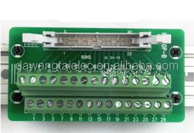 Idc30p Idc 30 Pin Male Connector To 30p Terminal Block Breakout Board ...