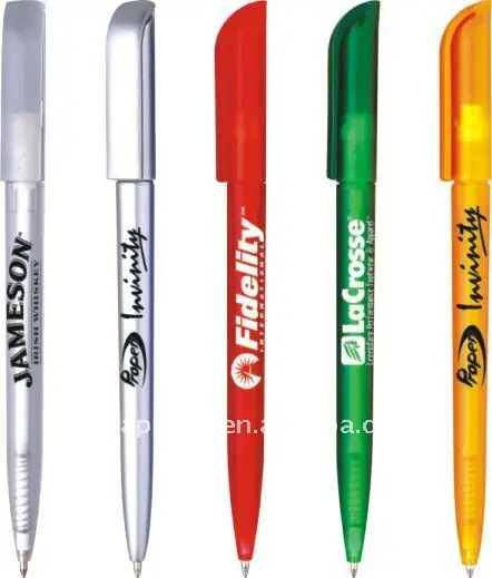 Plastic Office Lexi Ballpoint Pen - 1.0mm Writing Width