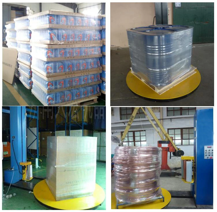 Warehouse Application Forklift Pallet Wrapper Machine Stretch Film ...