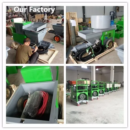 Automatic Grouting Pump Cement Plater Mortar Spraying Machine - Buy ...