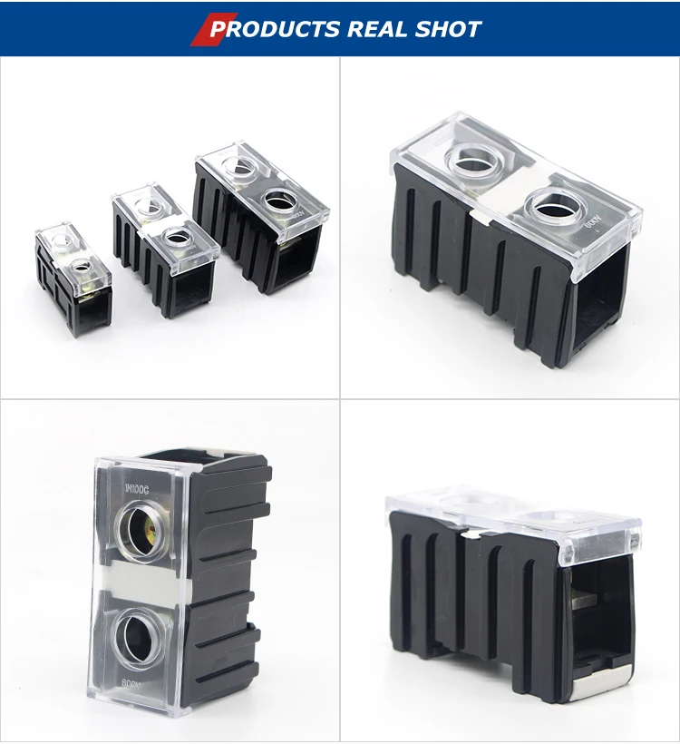 JINH IN100K Terminal Blocks - Reliable 600V Wire Connecting