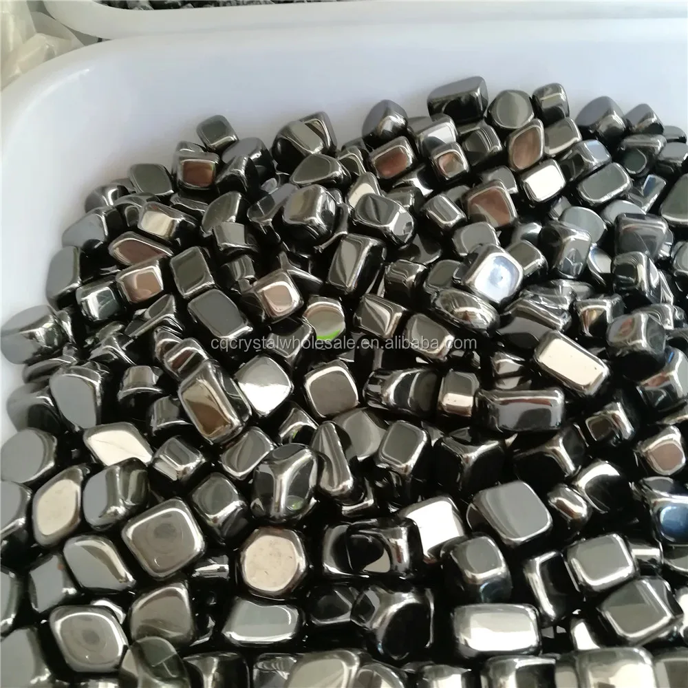 Wholesale Black Magnetite Natural Gemstone Tumbled Stones - Buy Black ...