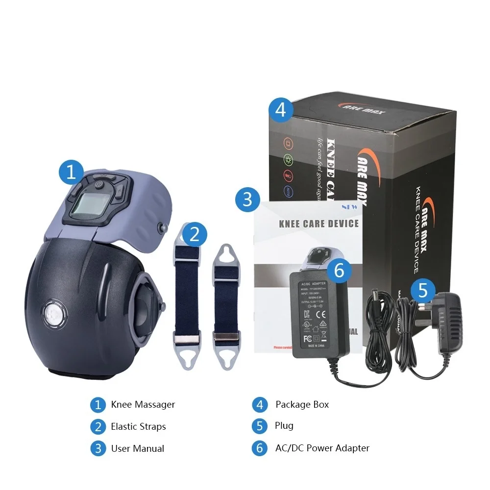 Electric Mini Massager Knee Joint Pain Medical Flexionator Physician ...