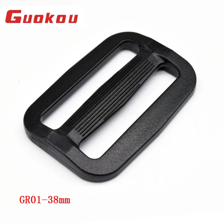 GR01 Customize Color Plastic Triangle Glide Buckles 32mm