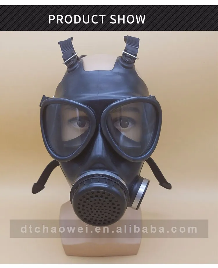 China Manufacture Anti Riot Police Integrated Gas Mask - Buy Integrated ...