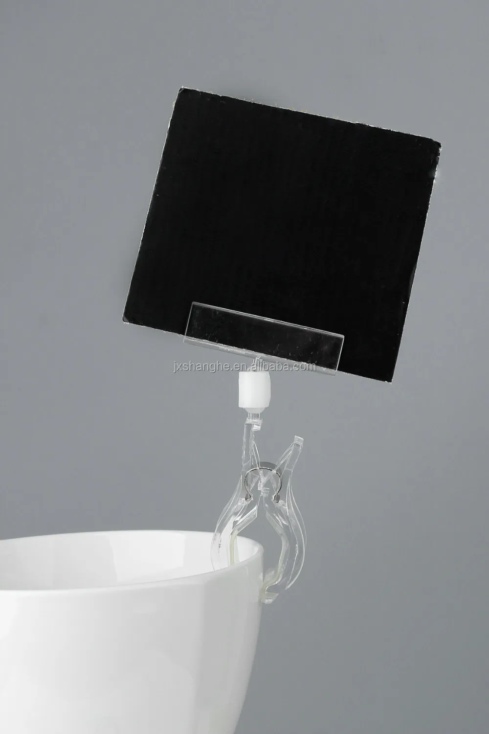 Supermarket /retail Store Clear Plastic Sign Holder/pop Clip With ...