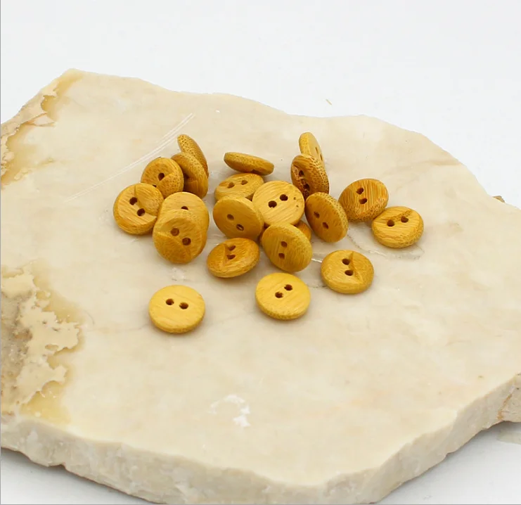 Bamboo Buttons - Natural Laser, Sustainable, and Stylish