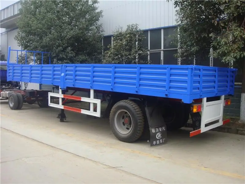 China Factory 5 To 10 Tons One Axle Lorry Semi Trailer Sale - Buy Lorry ...