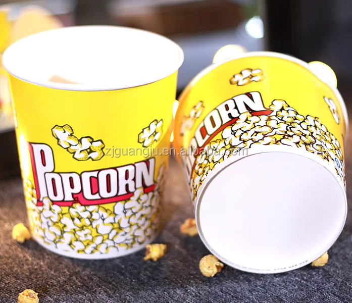 Disposable Paper Bowl Paper Popcorn Bucket - Buy Popcorn Bucket With ...