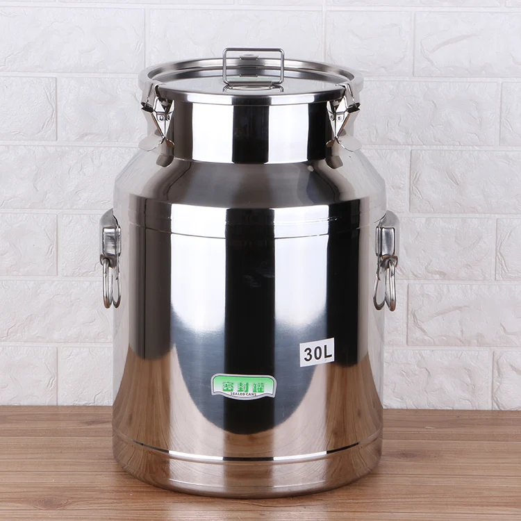 Stainless Steel Milk Container Transportation Pot Metal Milk Cans - Buy ...