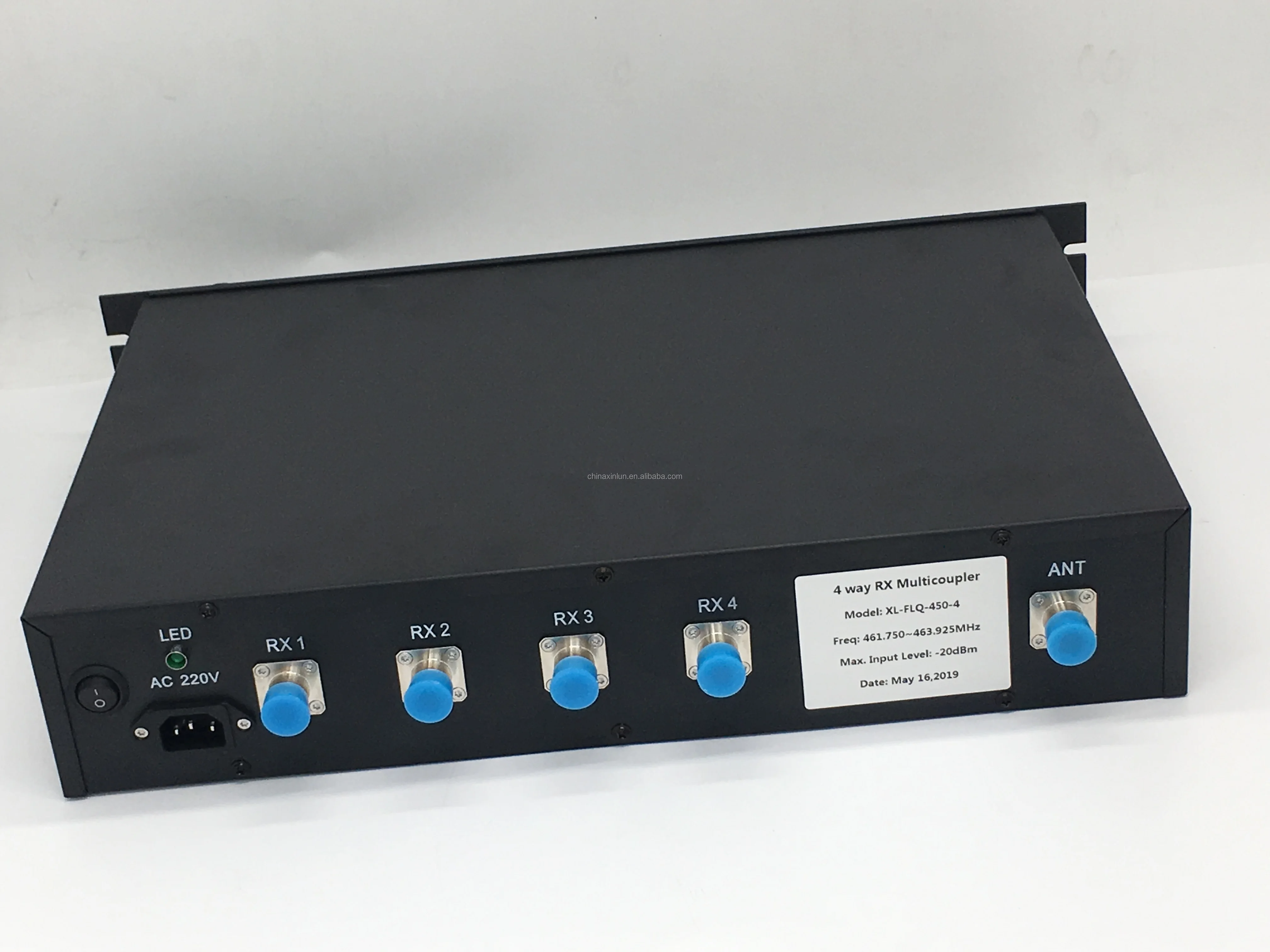 VHF 136-174MHz 2 Way RX Receiver Multicoupler for Multi-Channel RF ...