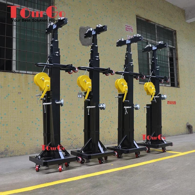 Tourgo Crank Stand - Heavy Duty Lift for Line Array Towers