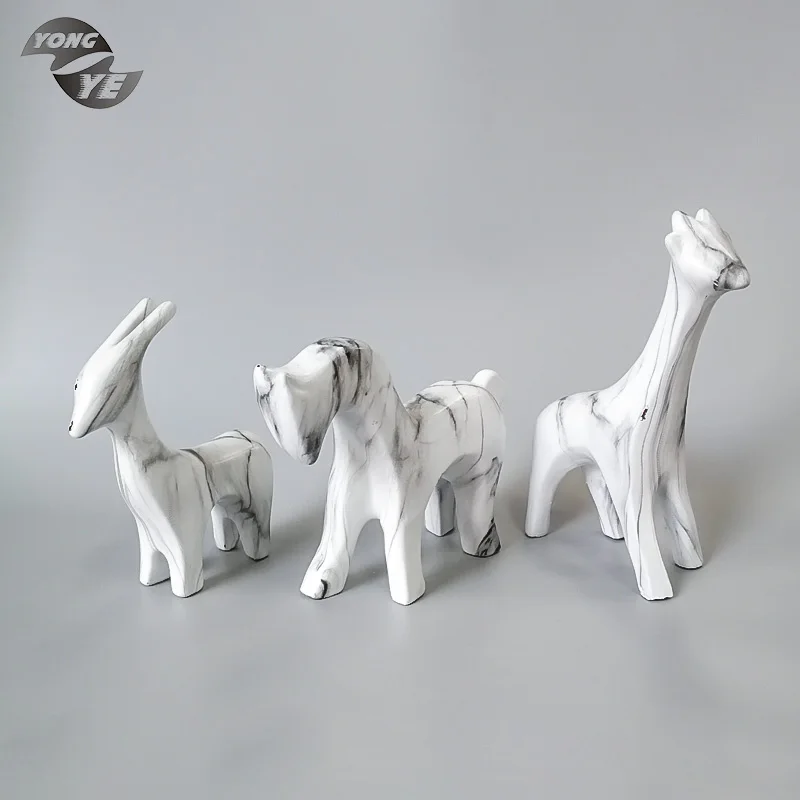 Hot Sale White Porcelain Home Decoration Vivid Matte Ceramic Animal ...
