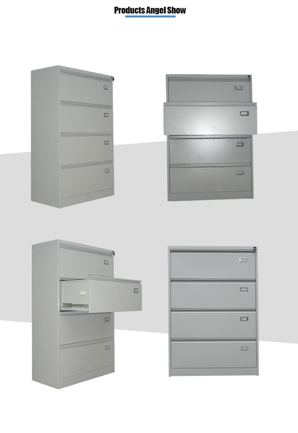 Best Price Kd Office Storage Lateral Steel 4 Drawer Filing Kardex ...