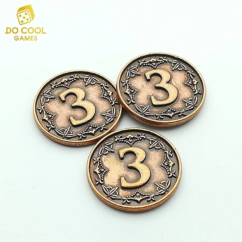 Do Cool Games - Customized Metal Tokens for Board Games