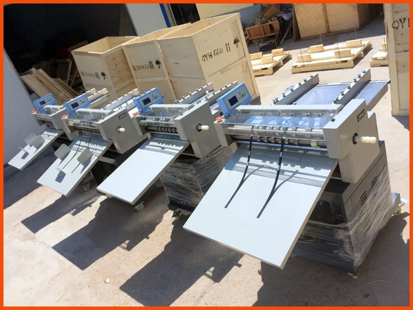 Small Automatic Paper Perforating Machine / Mini Paper Creasing Machine ...