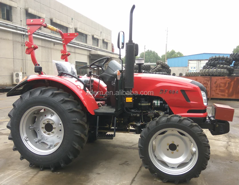 Dongfeng DF604 60hp 4WD Farm Tractor with Gear Drive - Engineered for ...