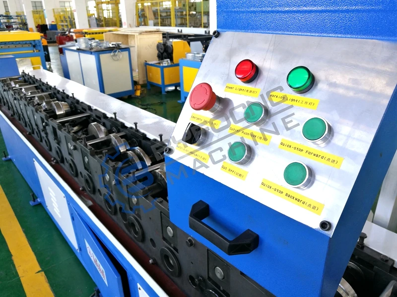 Galvanized Steel TDC Duct Flange Forming Machine for HVAC